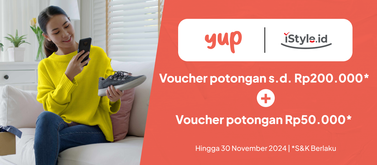 Landing Page - Tutorial pakai kode voucher - iStyle - Yup
